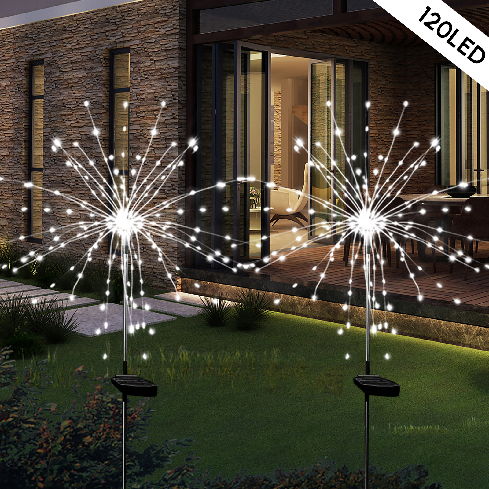 OriginalSourcing SolarEra Solar Fireworks Light IP65 Waterproof 120 LED ...