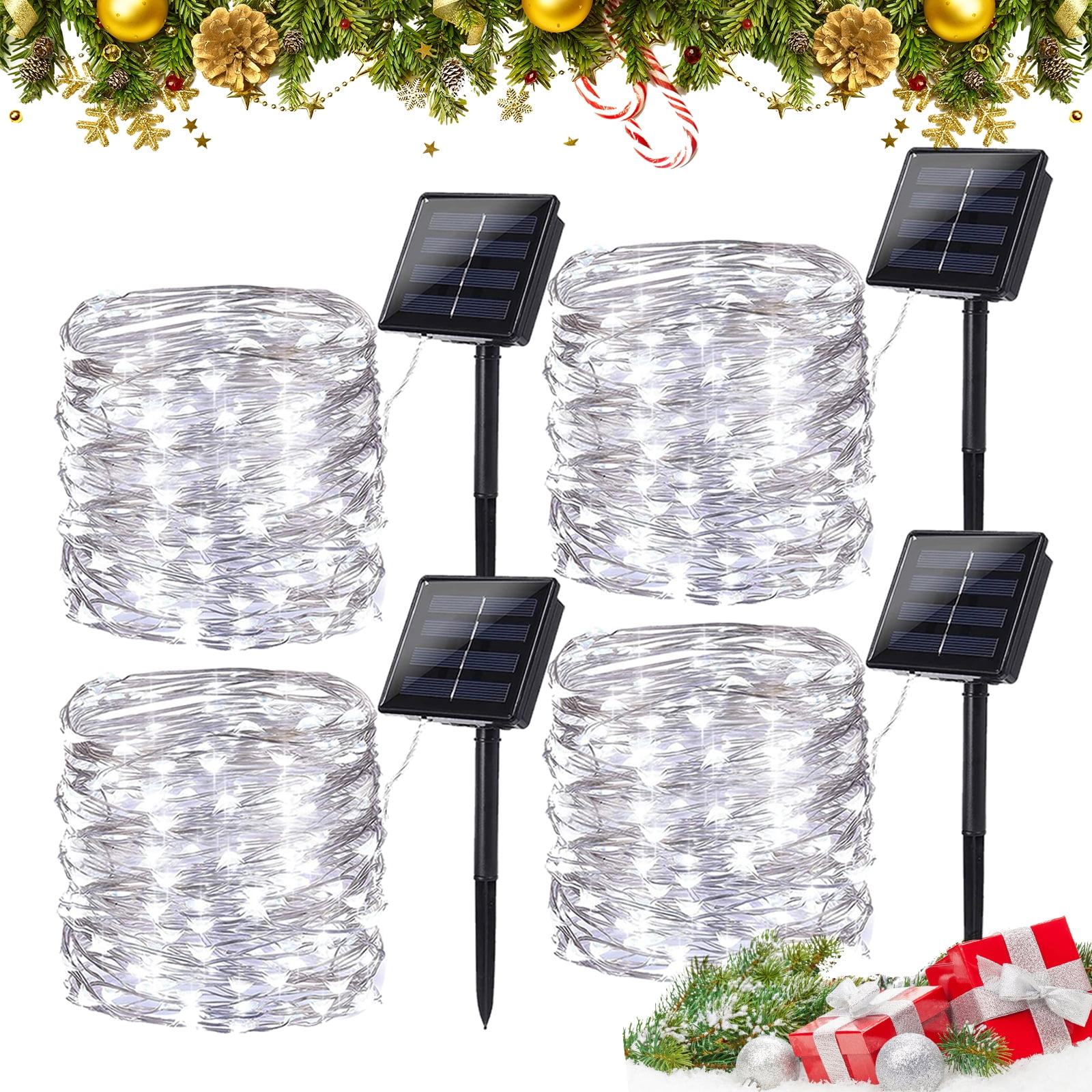 OriginalSourcing Super-Long Each 72Ft 200 LED Solar String Lights ...