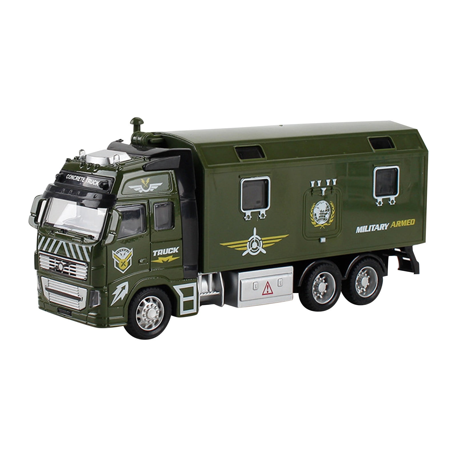 SolarFire Alloy Engineering Vehicle Toy Model - Scale Replica ...