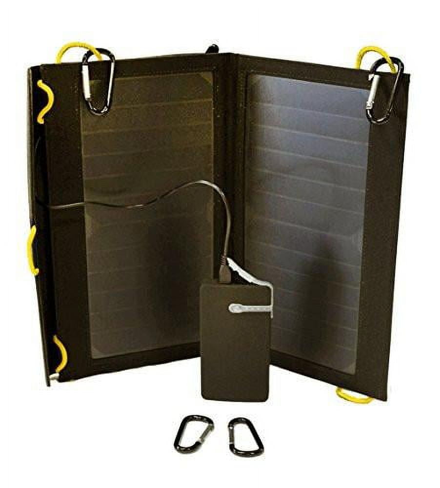 SolarGoPack FLAIR II 2 Panel, Portable, and Folding 13 Watt Solar Power ...