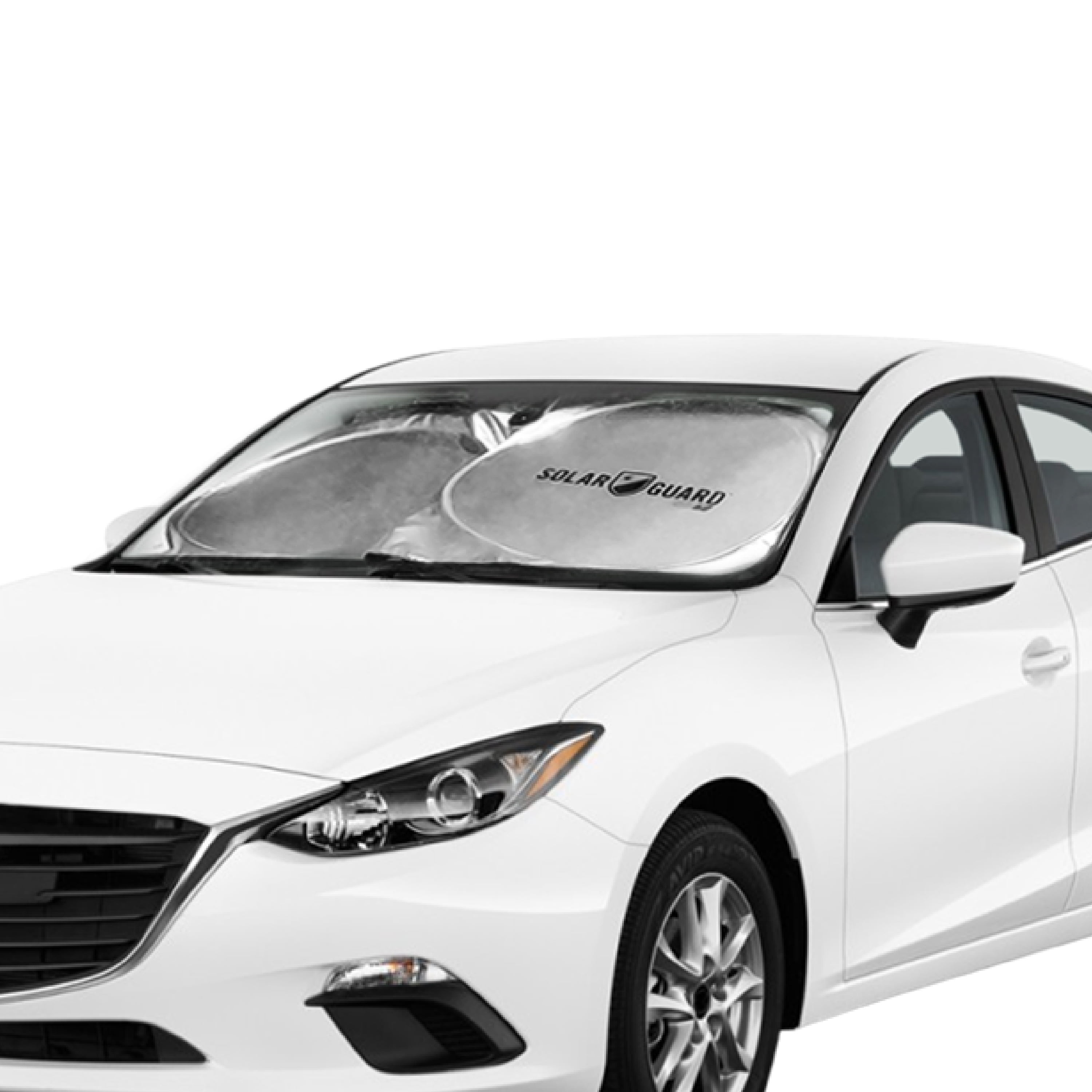 SolarGuard Go Interior Sunshade, Small Size with 2 Side Window Shades ...