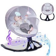Electric Baby Swing, Bioby Infant Swing Rocker with Remote Control, 5 ...