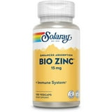 Solaray Bio Zinc 15 mg | Triple Zinc Complex for Healthy Immune System ...