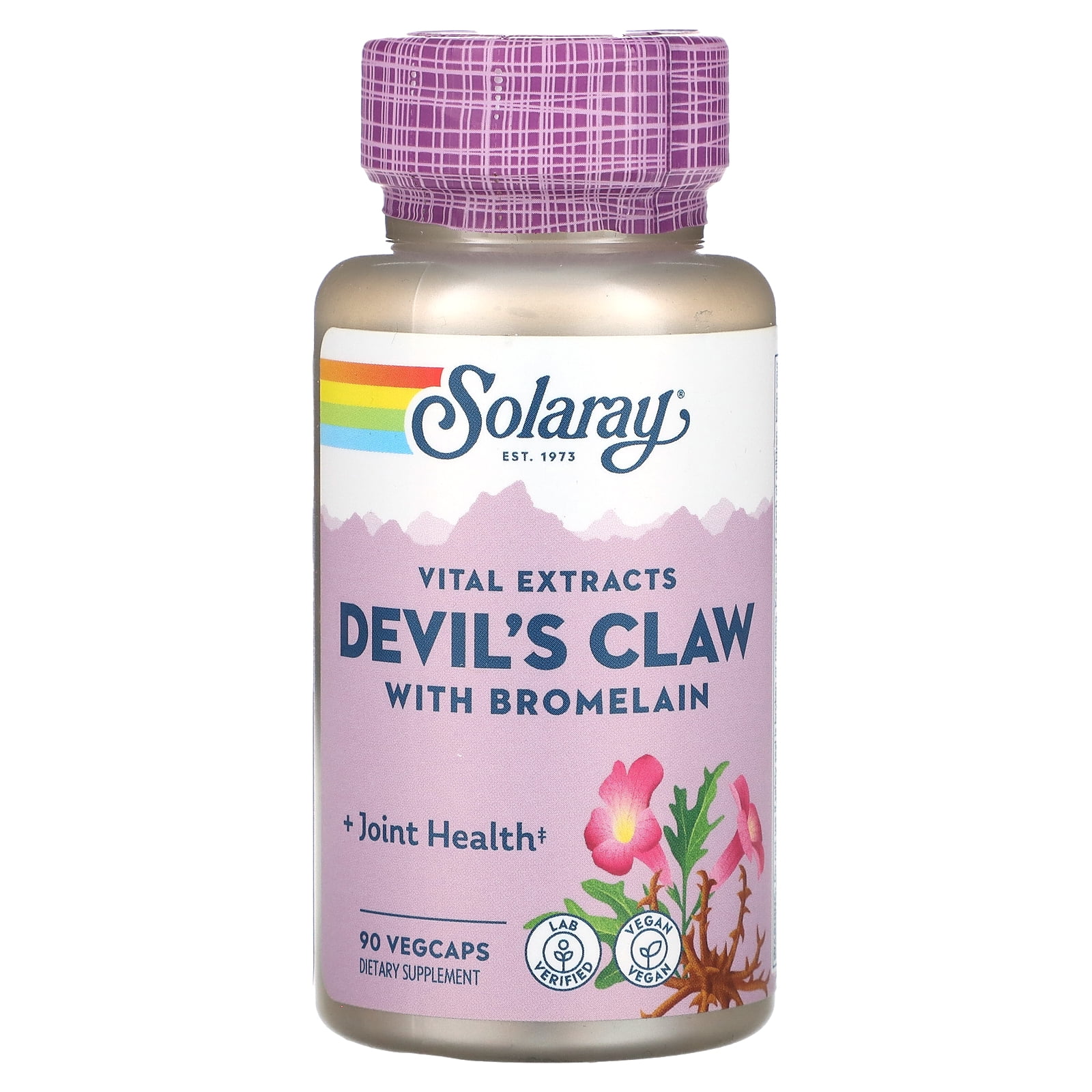 Solaray Devil's Claw Special Formula 90 Capsule - Walmart.com
