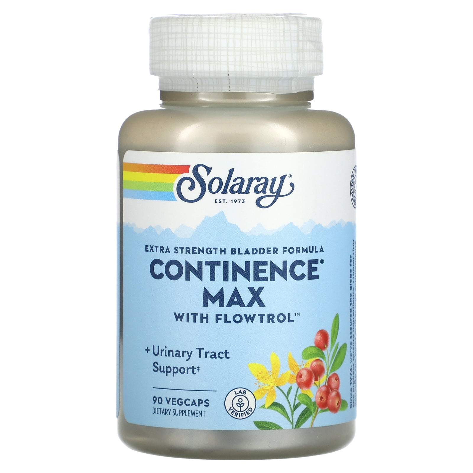 Solaray Health Supplements - Extra Strength Bladder Formula, Continence ...
