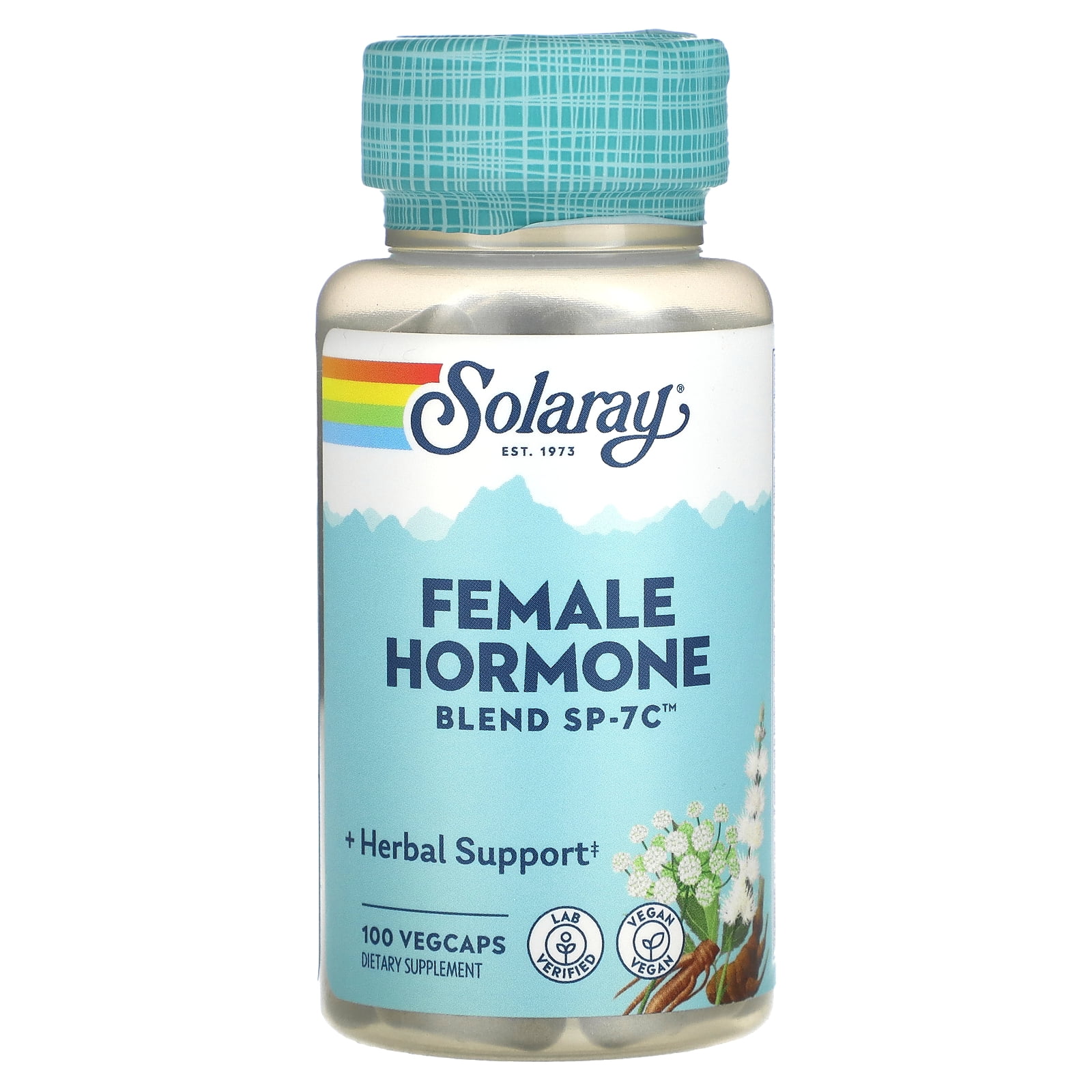 Solaray Female Hormone Blend SP-7C | W/ Black Cohosh, Dong Quai ...