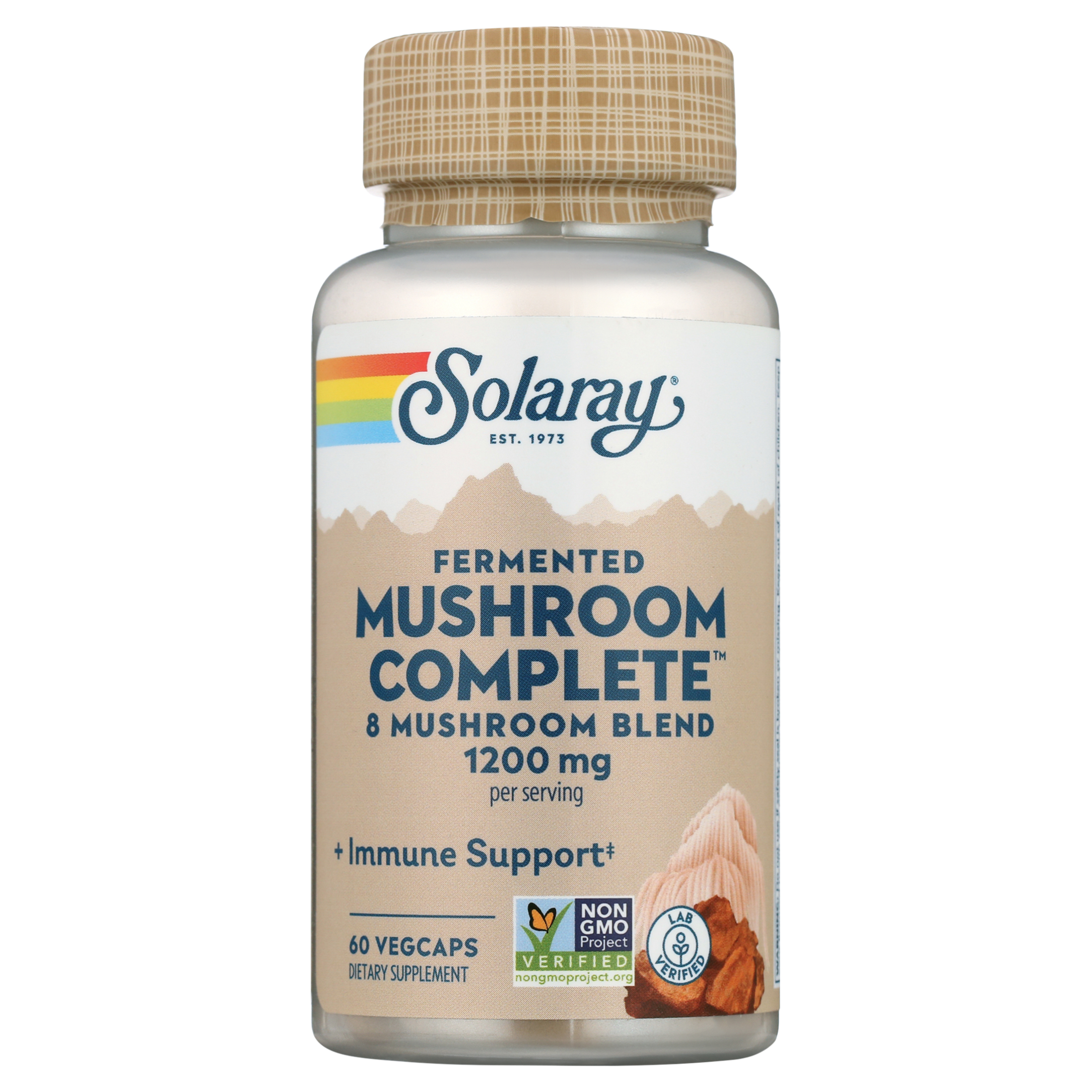 Solaray Mushroom Complete 8 90 Vegetarian Capsules - Walmart.com
