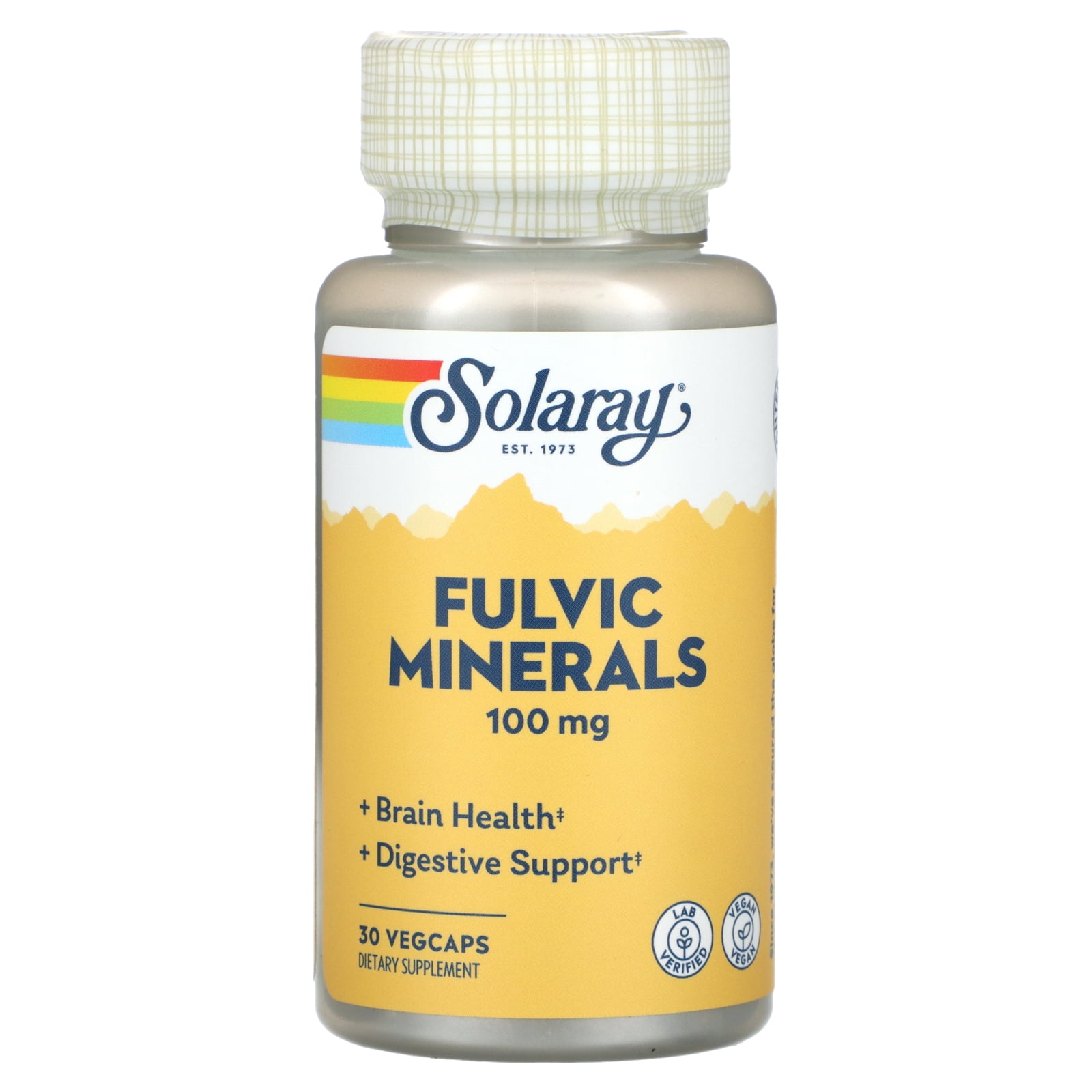 Solaray Fulvic Minerals 100 mg | Himalayan Shilajit Philippines | Ubuy