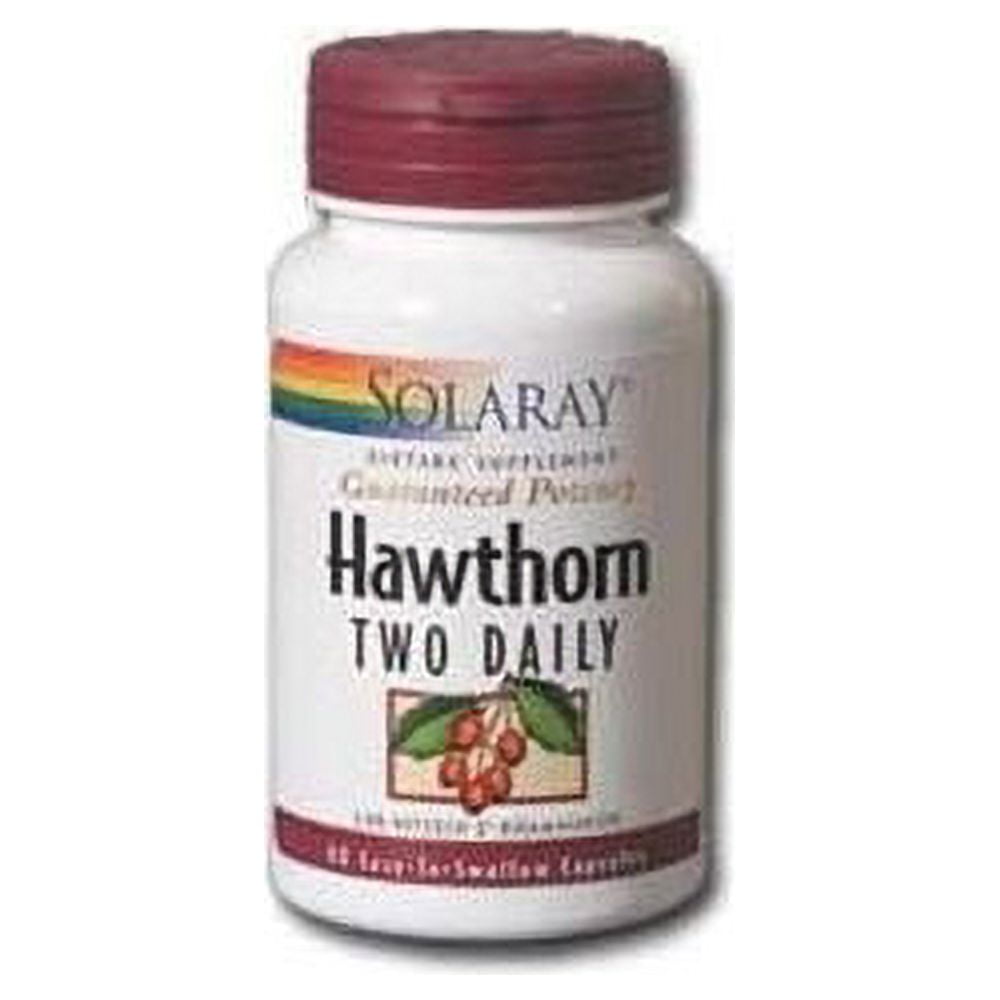 Solaray Hawthorn Two Daily 60 Capsules - Walmart.com
