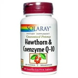 Solaray Hawthorn and Coenzyme Q10, Efficient Heart Function Support, 60 ...