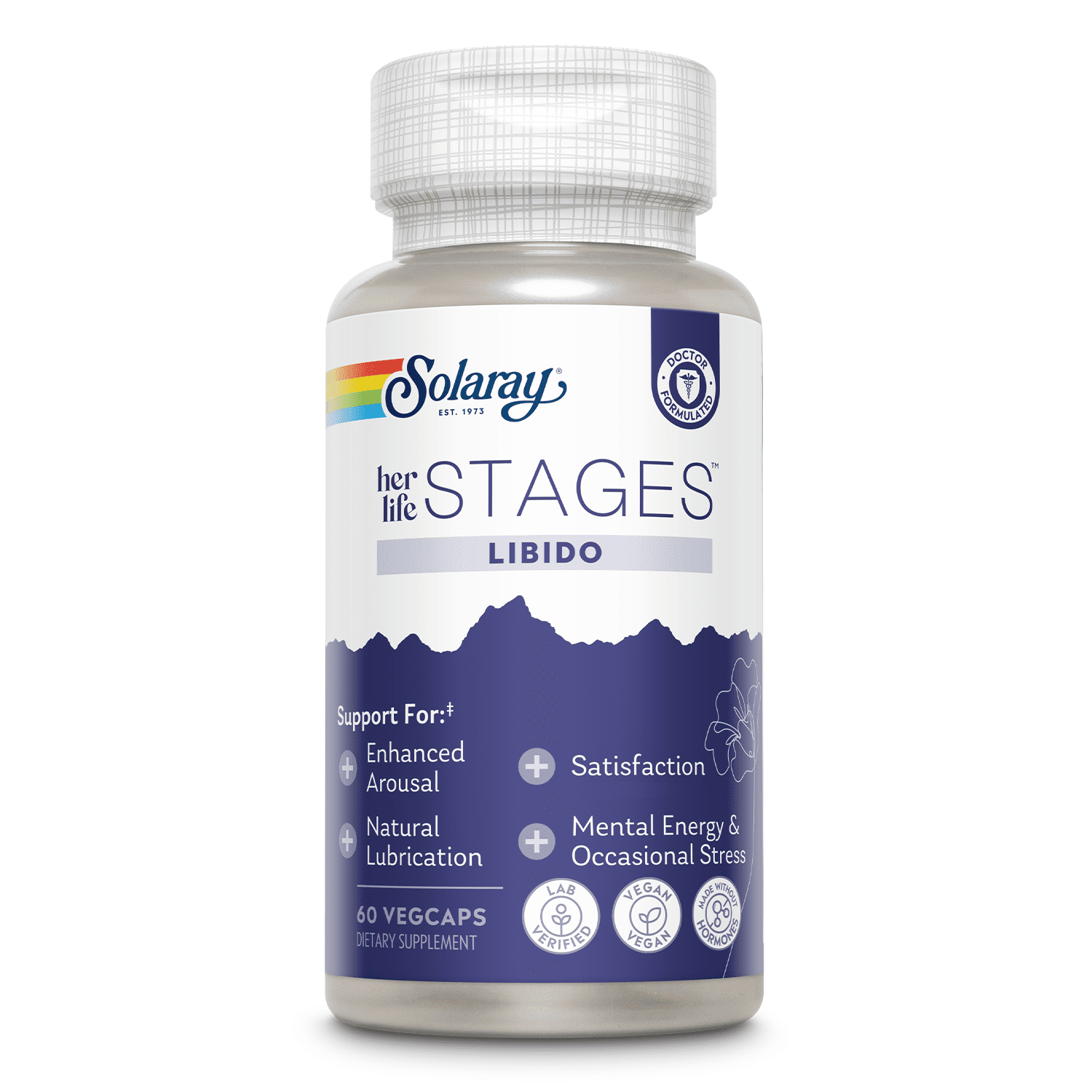 Solaray Libido Support for Women, Vegan Capsules with Ashwagandha ...