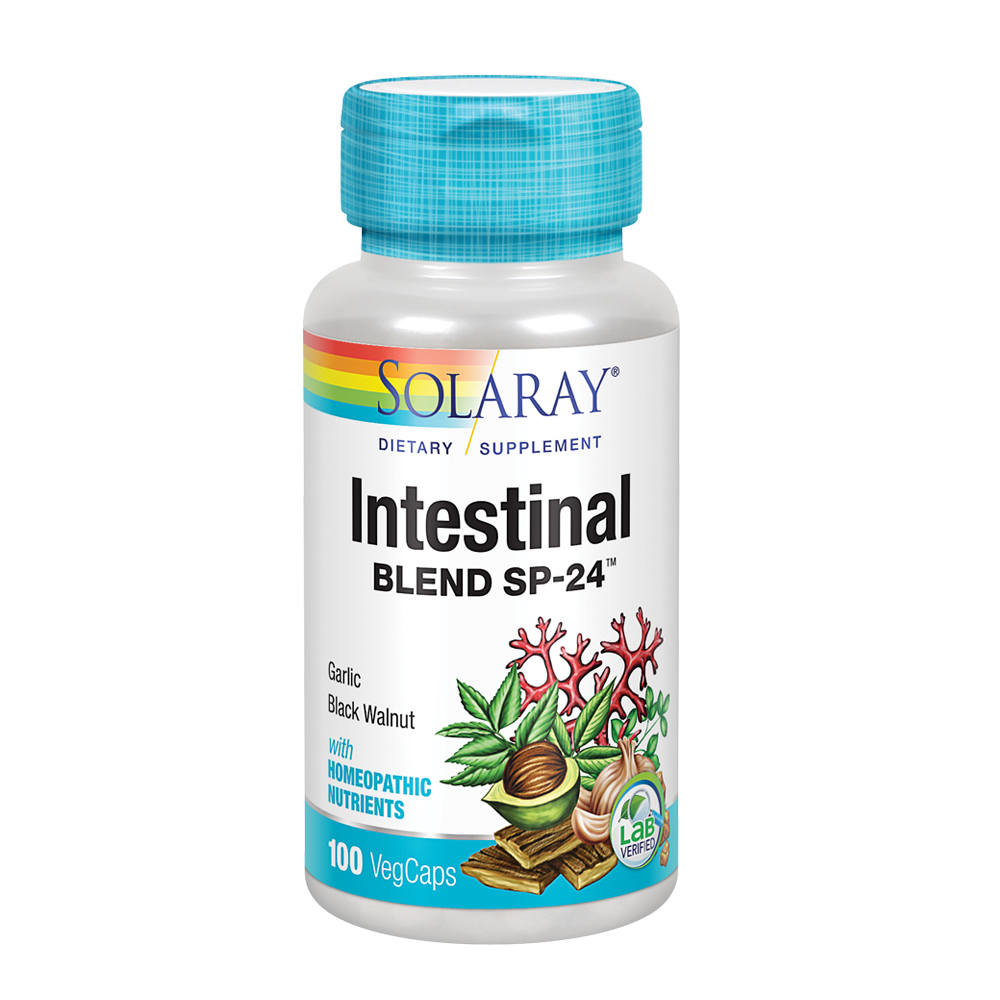 Solaray Intestinal Blend SP-24 | Herbal Blend w/ Cell Salt Nutrients to ...
