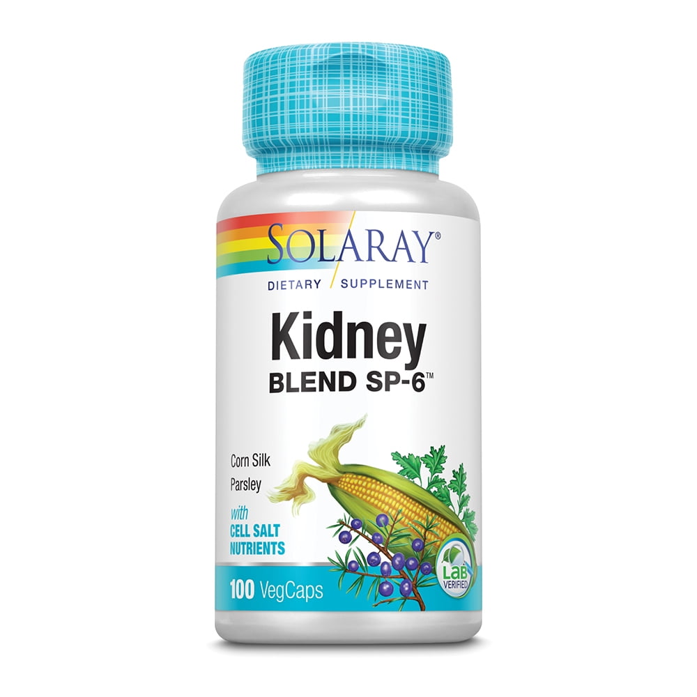 Solaray Kidney Blend SP-6 | Herbal Blend w/ Cell Salt Nutrients to Help ...