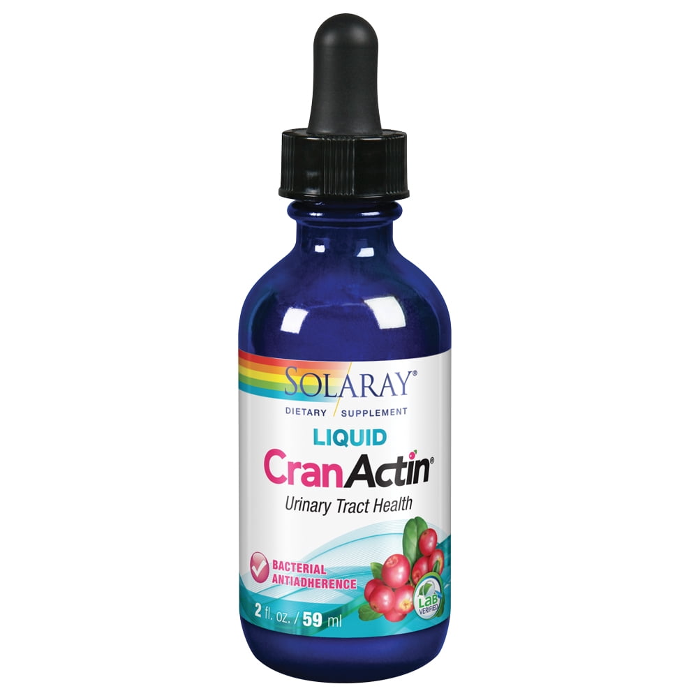 Solaray Liquid Supplement - CranActin Cranberry Extract for Healthy ...