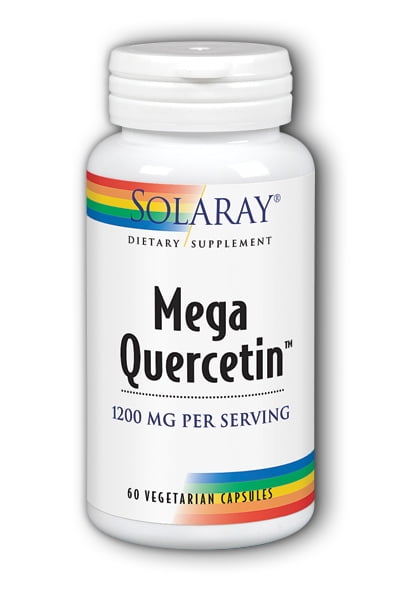 Solaray Mega Quercetin, Healthy Sinus & Immune Support & AMPK Activator ...