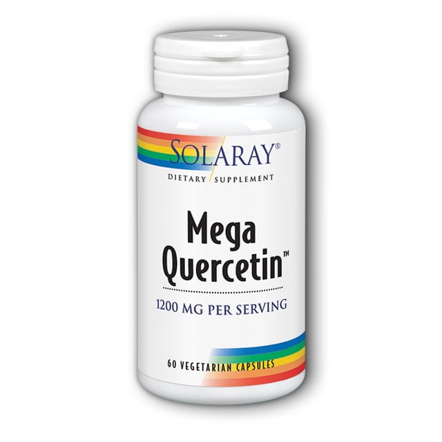 Solaray Mega Quercetin, Healthy Sinus & Immune Support & AMPK Activator ...