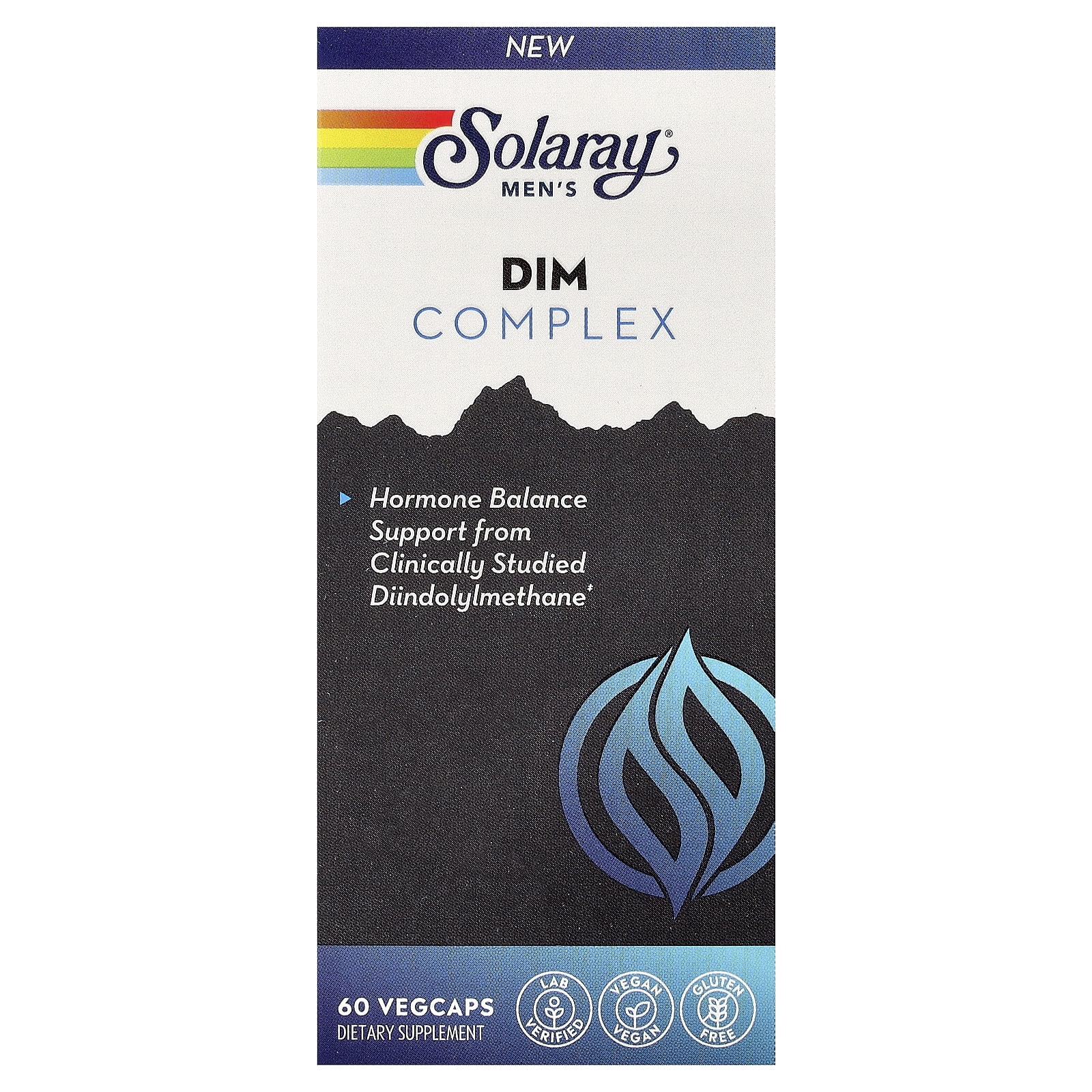 Solaray Men's DIM Complex, 60 VegCaps - Walmart.com