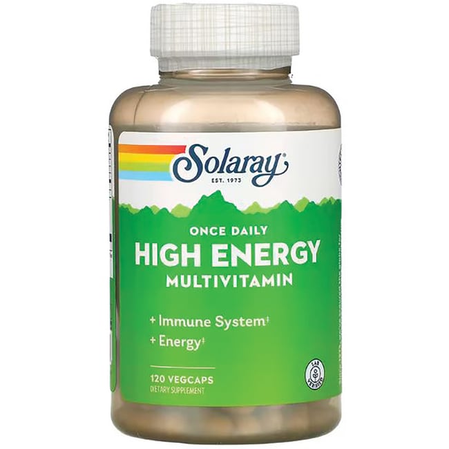 Solaray Once Daily High Energy Multivitamin | Supports Immunity ...