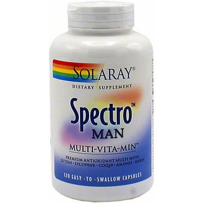 Solaray Spectro Man Multi Vitamin, 120 CT Package may vary - Walmart.com