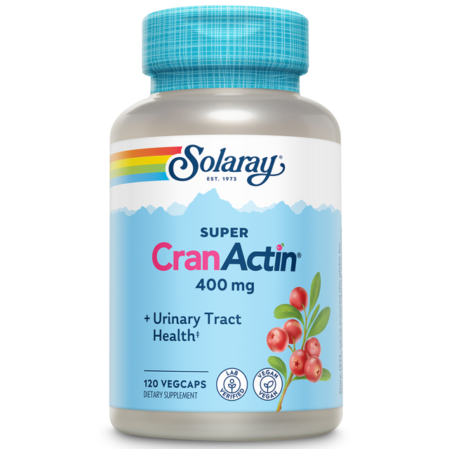 Solaray Super CranActin 400mg | Urinary Health Support | Vitamin ...