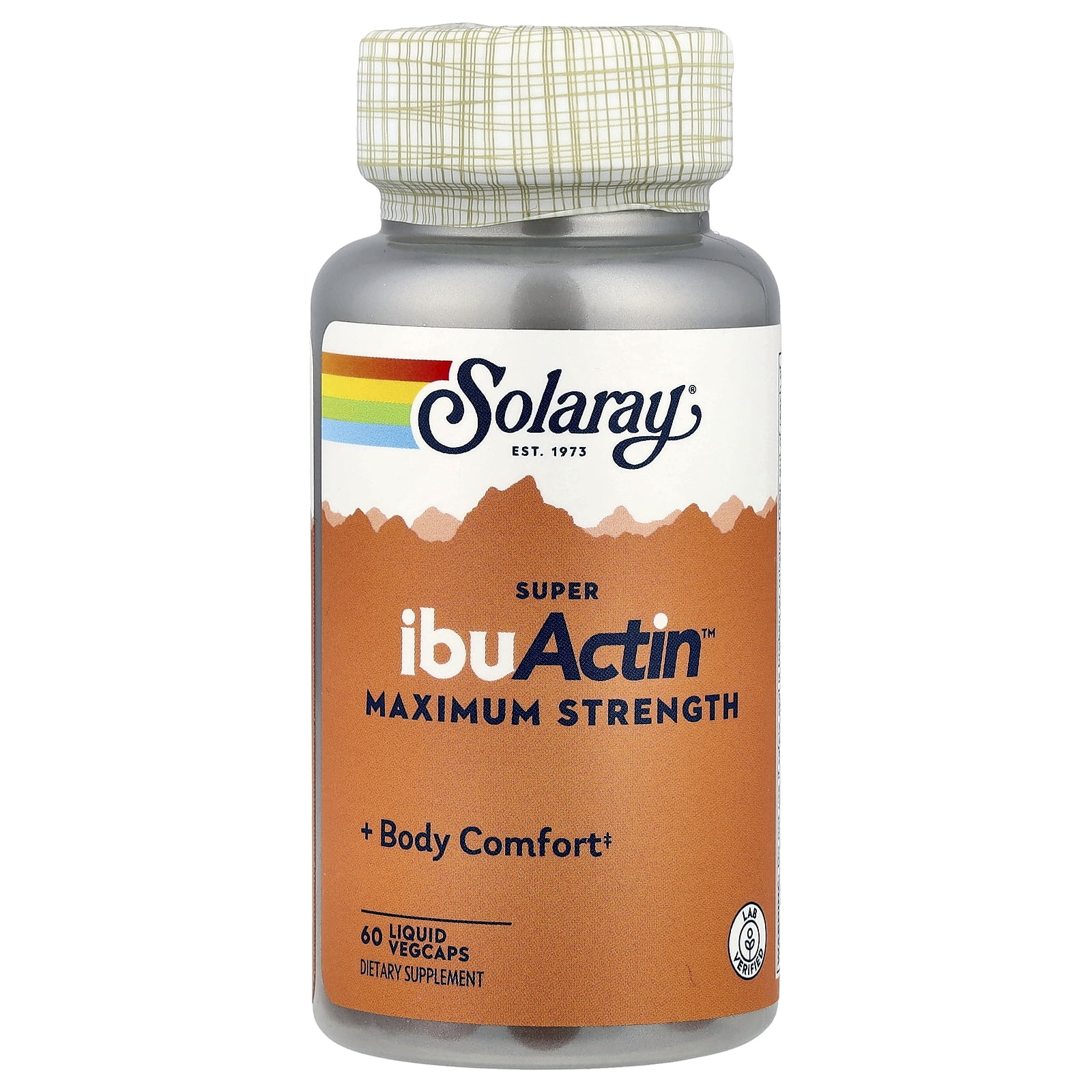 Solaray Super IbuActin™, Maximum Strength, 60 Liquid VegCaps - Walmart.com