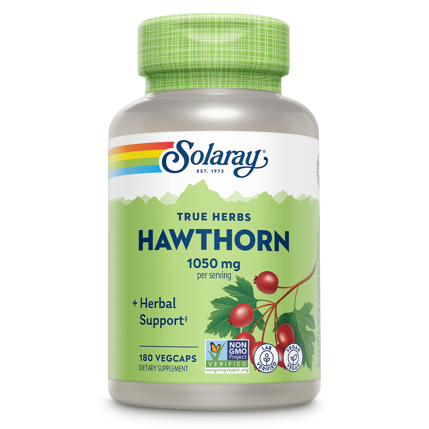 Solaray Hawthorn Berry 1050mg Pure Extract Supplement Pills | Healthy ...