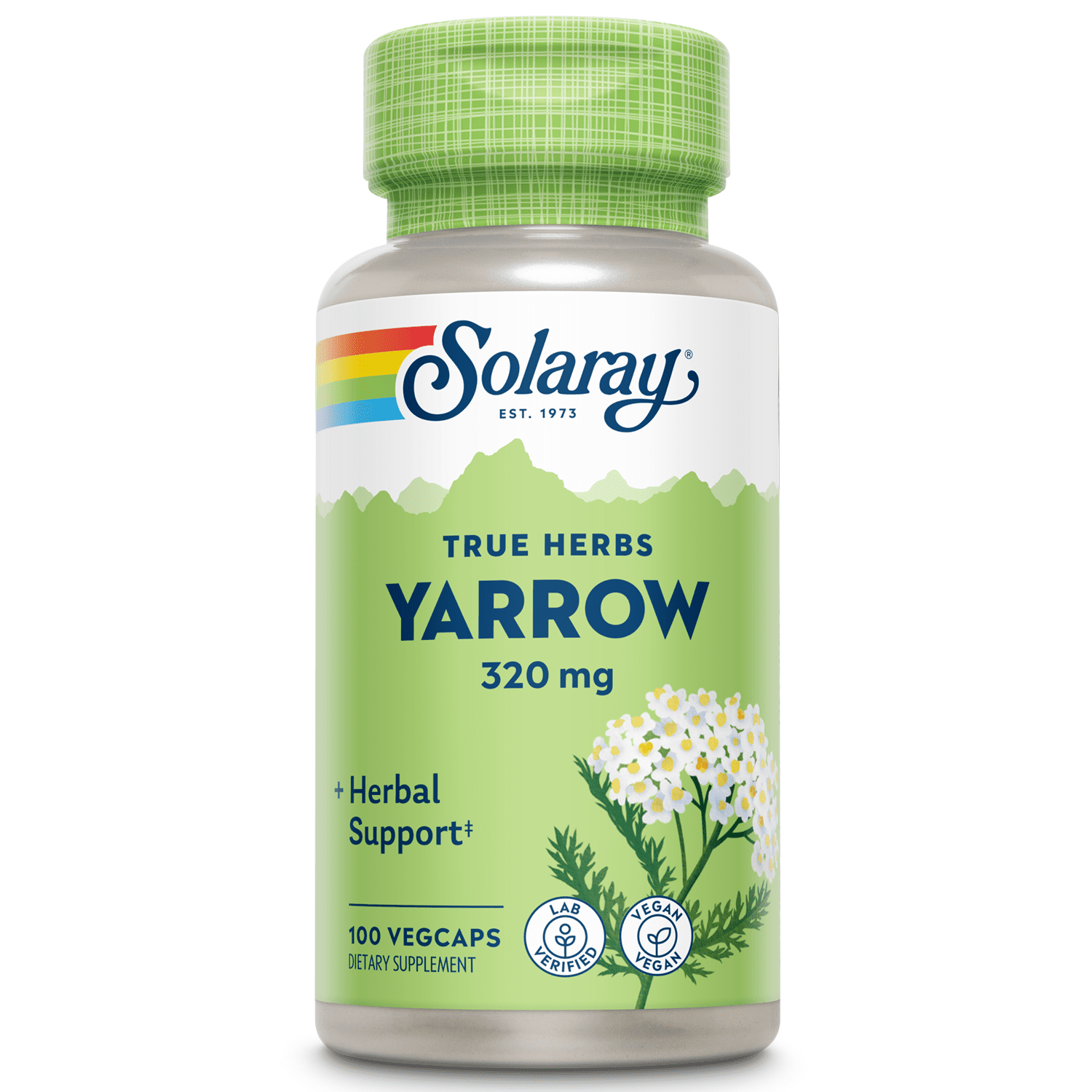 Solaray Yarrow Herbal Supplement, 320mg Capsules, 100 Ct - Walmart.com