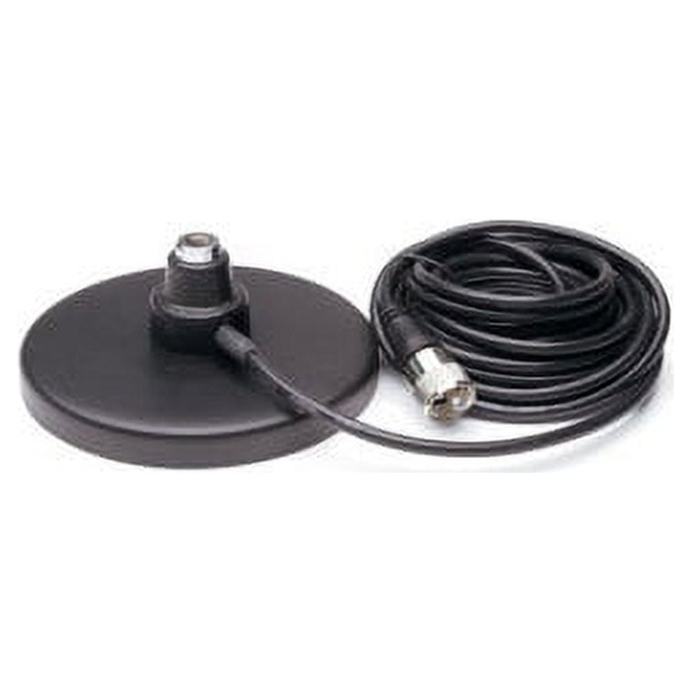 Solarcon MAG-518 5 Magnet Mount CB Antenna Base with Coax Cable - Black ...