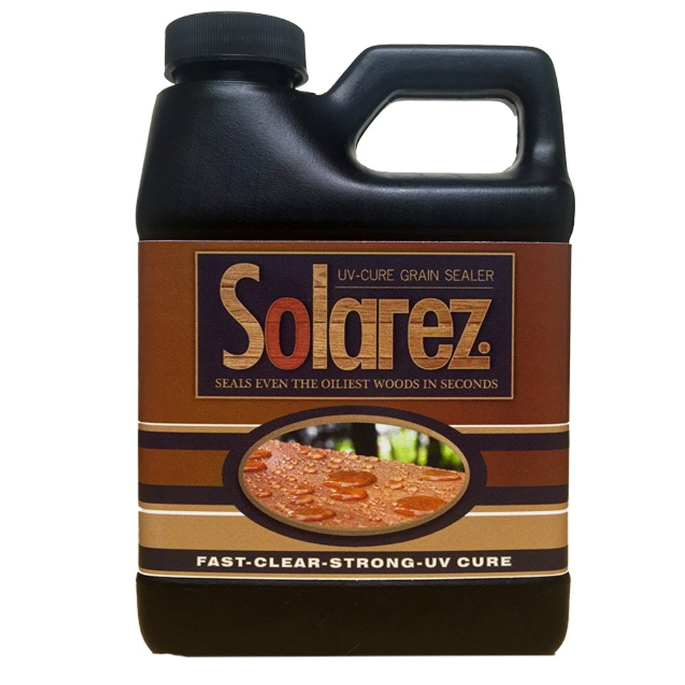 Solarez UV Cure Grain Filler & Sealer (Pint) ~ Cures 3-5 Min in Summer Sunlight! Eco-Friendly ...