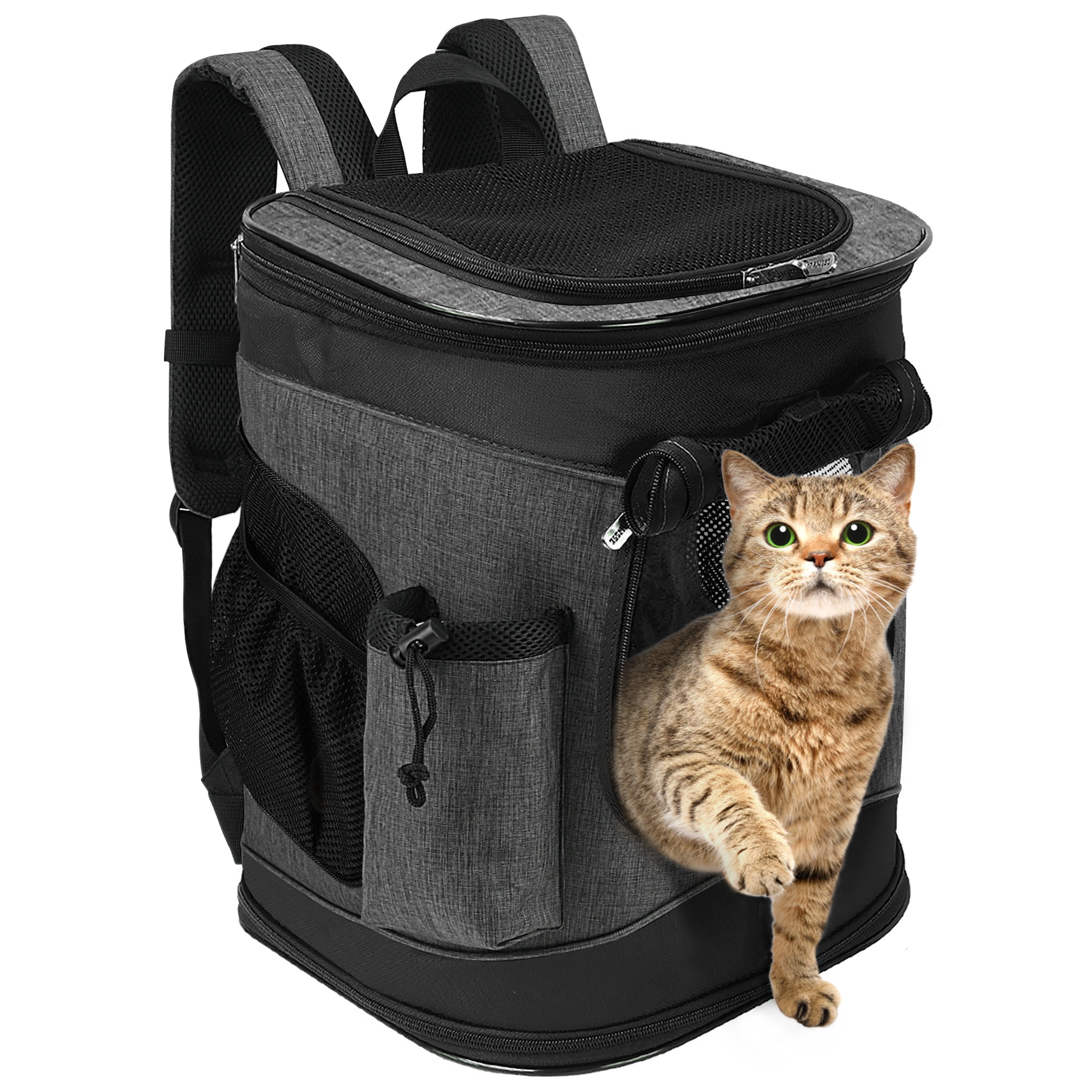 Solaris Adjustable Pet Carrier Backpack for Dogs and Cats, Puppies ...