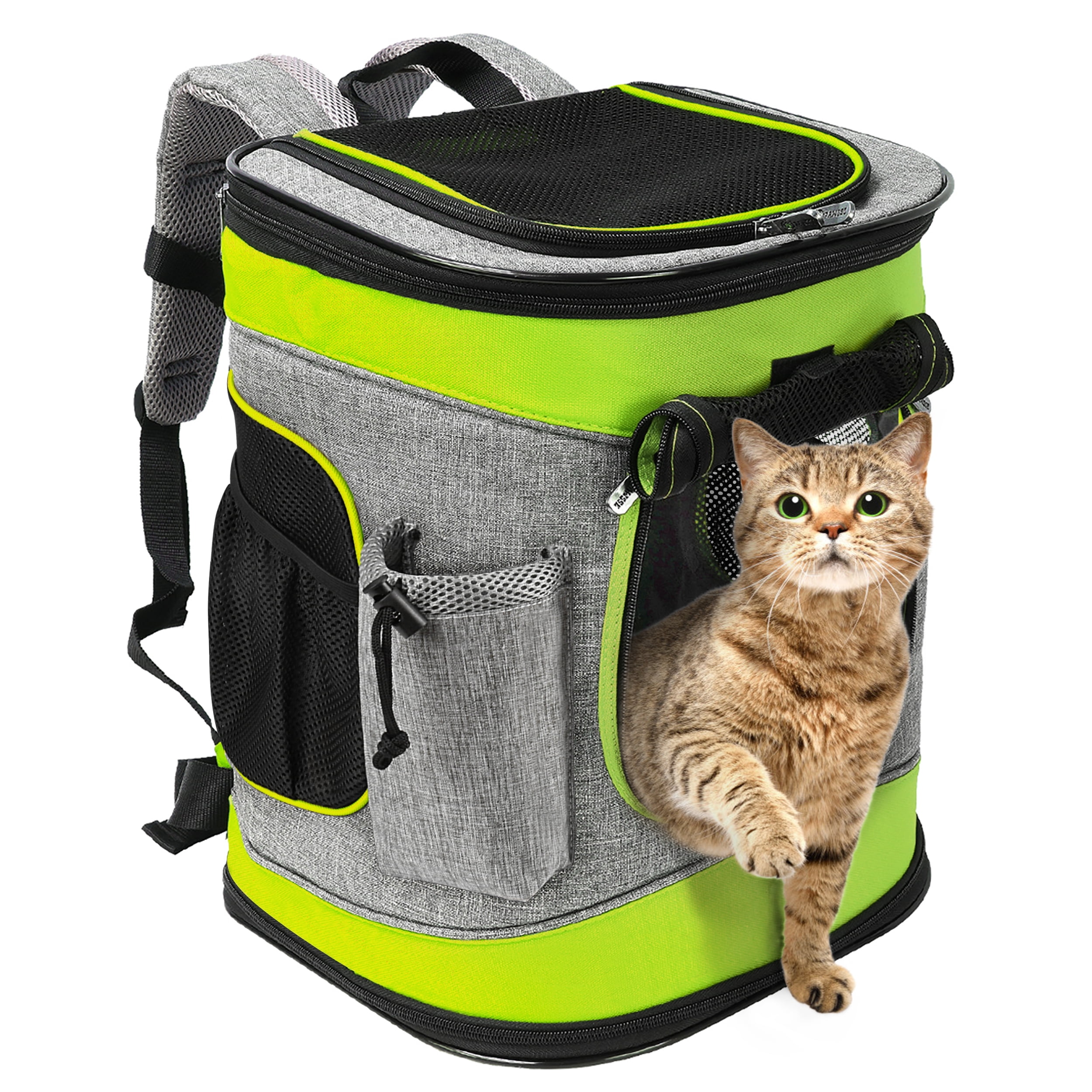 Solaris Adjustable Pet Carrier Backpack for Dogs and Cats, Puppies ...