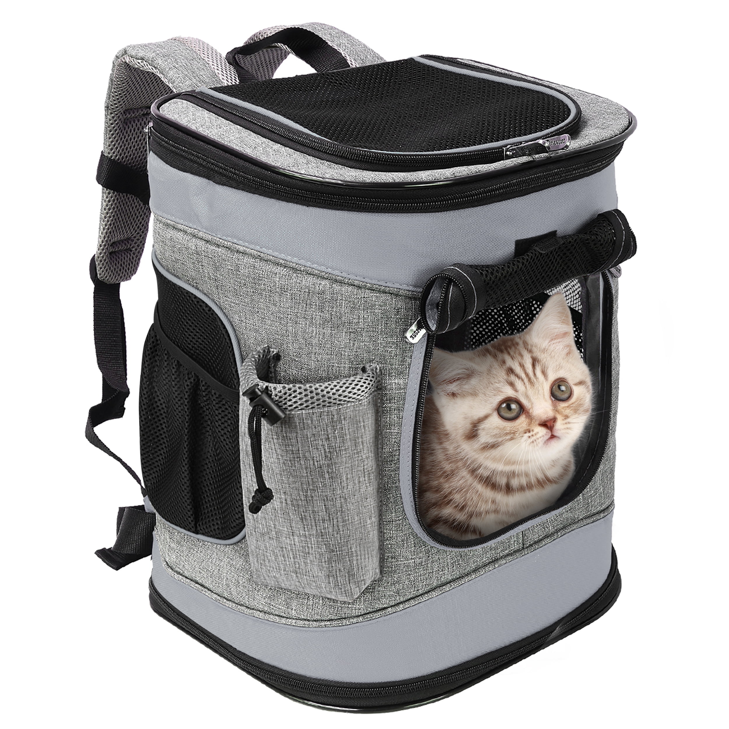 Solaris Adjustable Pet Carrier Backpack for Dogs and Cats, Puppies ...