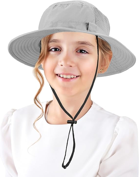 Solaris Kids Sun Hat UPF50+ Sun Protection, Large Mesh Super Breathable ...