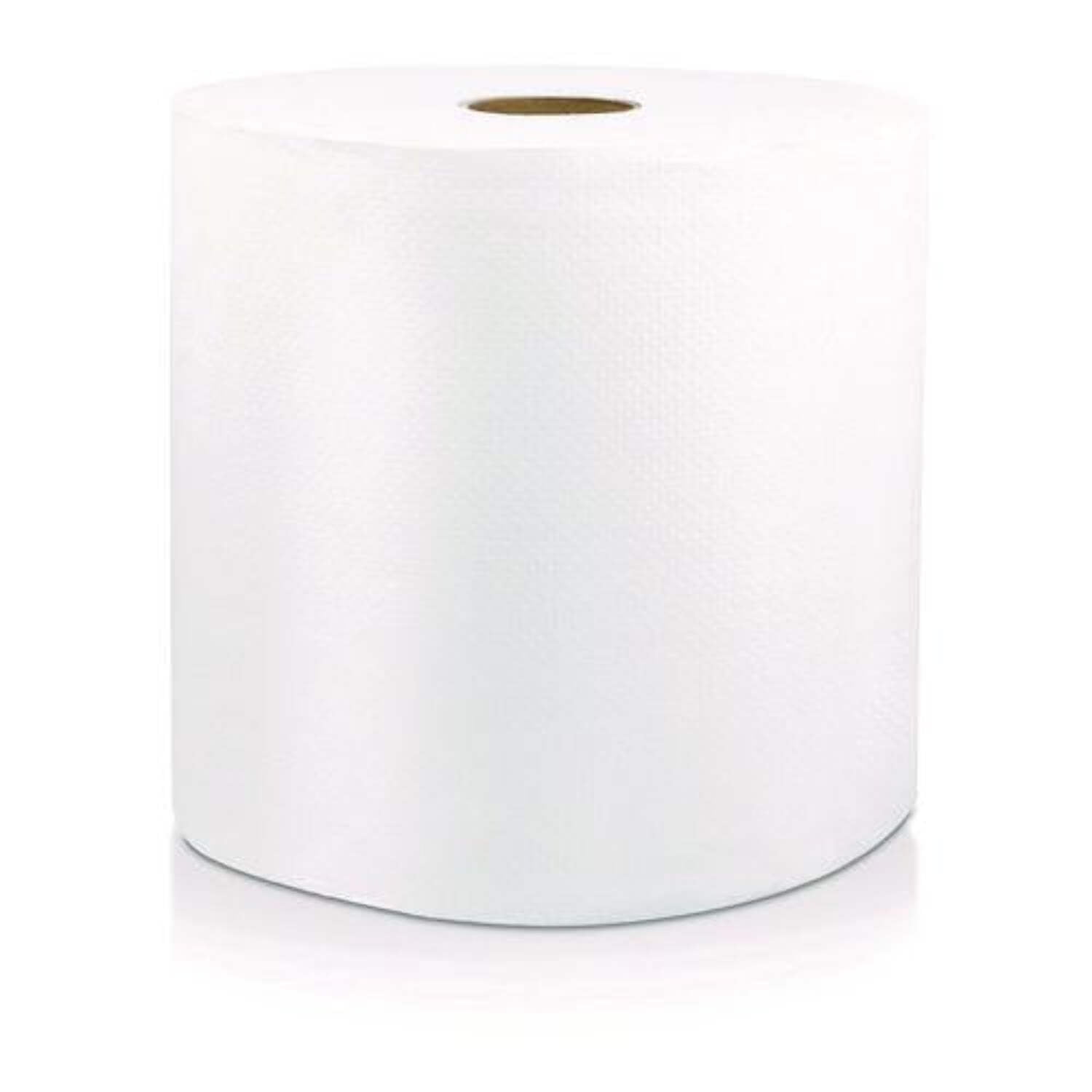 Solaris Paper 46529 PE 8 in. x 800 ft. Hard Wound Emb Roll Towel, White ...