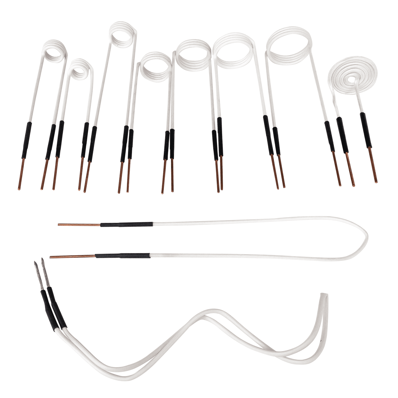 Solary Induction Heater Coil Kit, 10pcs Free Forming Induction ...