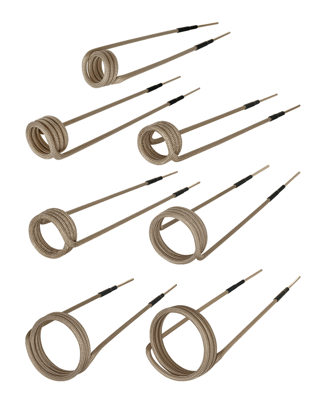Solary Induction Heater Coil Kit, 7Pcs Essential Induction Coils for ...
