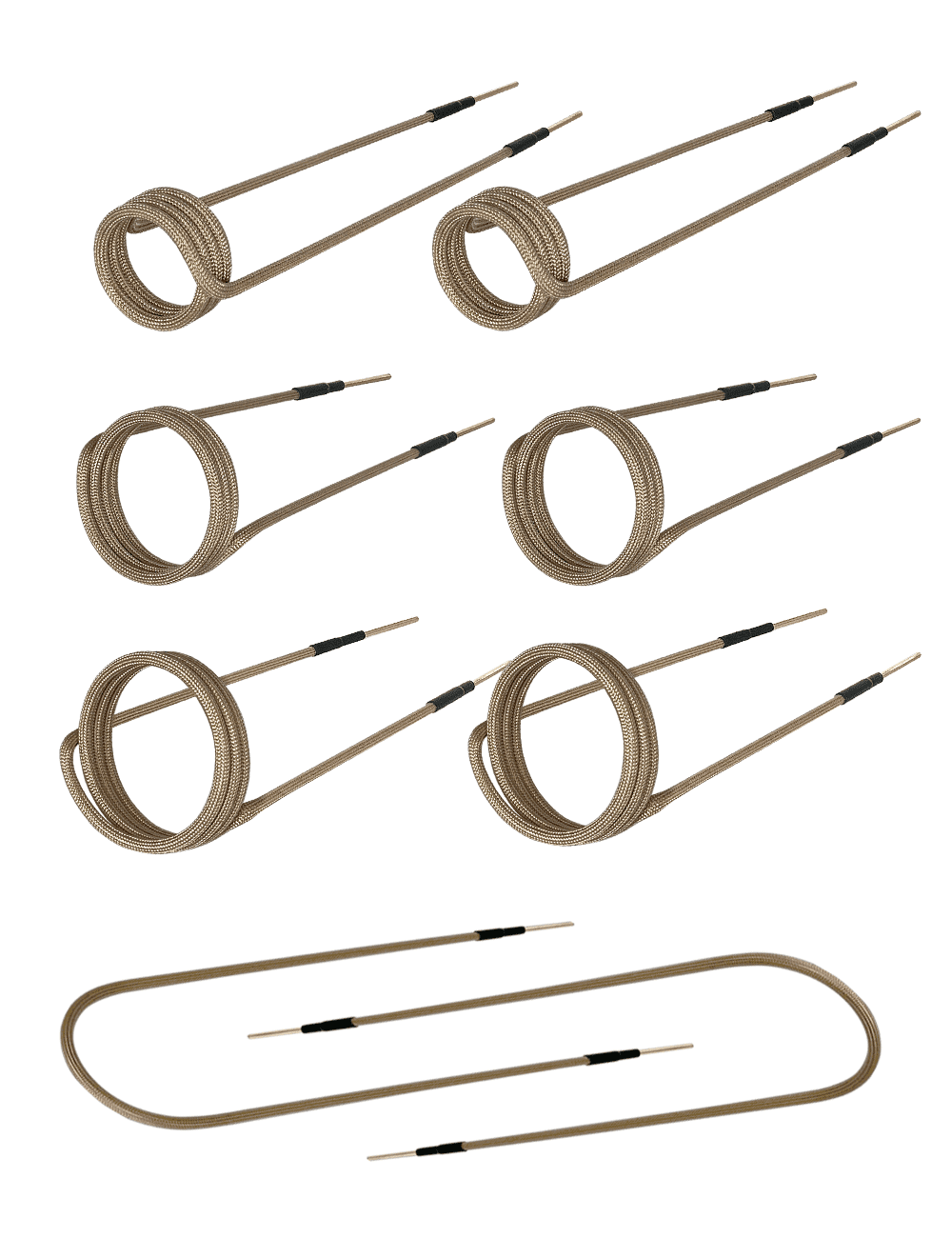 Solary Induction Heater Coil Kit, 8pcs Magnetic Induction Heater Coils ...