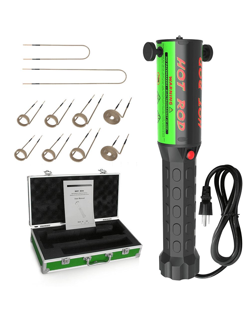 Solary Magnetic Induction Heater Kit, 1100W 110V Induction Heater Bolt ...