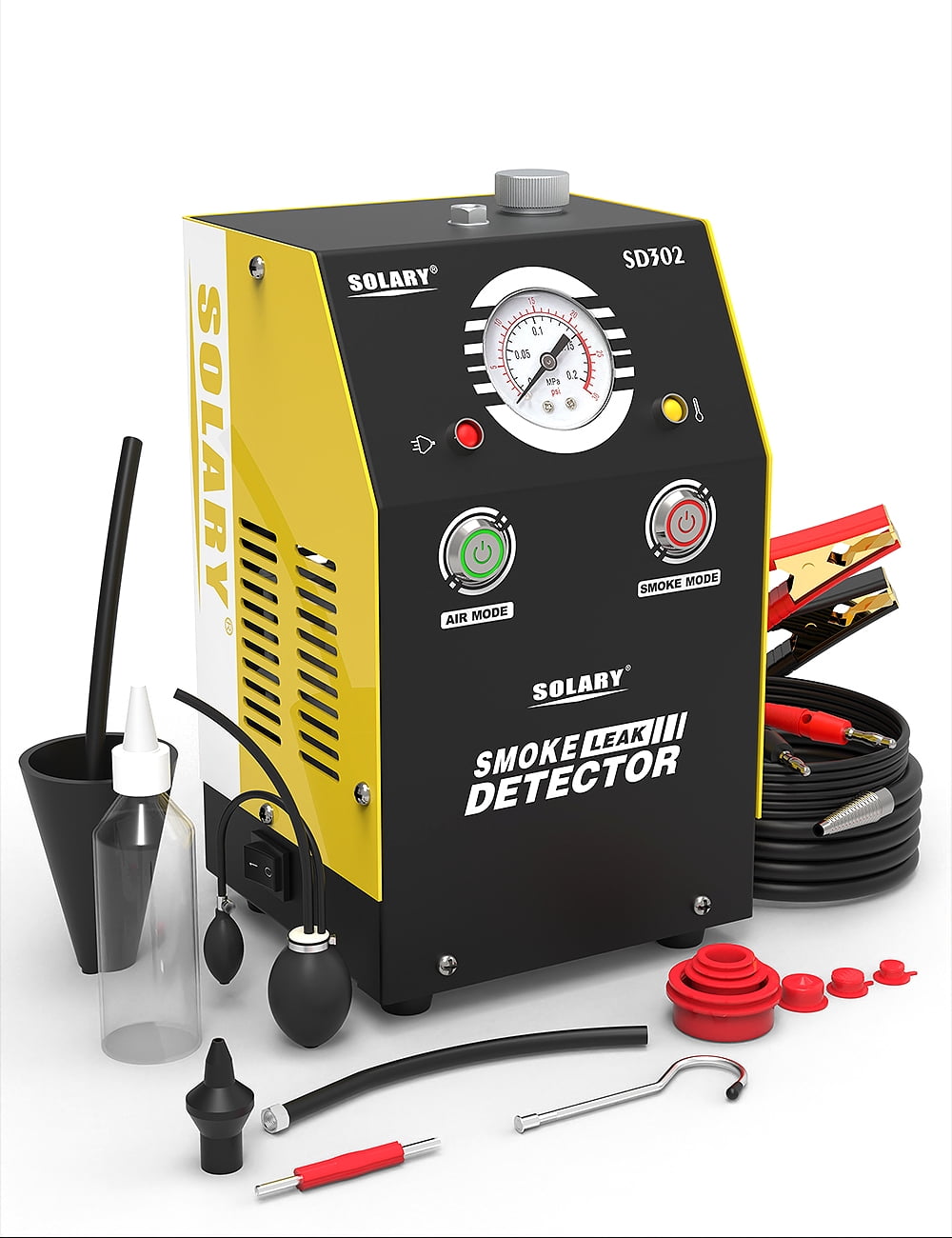 Solary Smoke Machine for Car - DC 12V EVAP Automotive Smoke Tester for ...