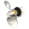 Solas 2121-093-10 Saturn Stainless Steel 3-Blade Boat Propeller - RH, 9.25 In. Diameter x 10 In ...