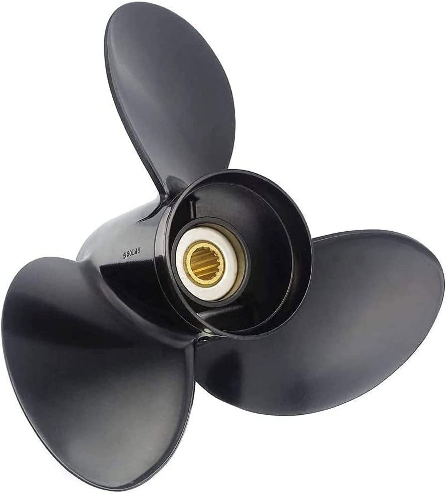 Solas 2311-120-17 Amita 3 Aluminum 3-Blade Propeller - RH, 12" Diameter ...