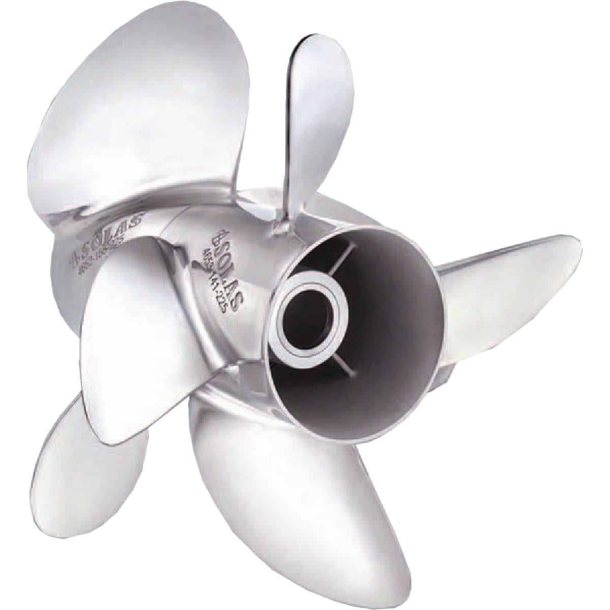 Solas 4652-155-210 Suzuki Dual Propeller, Stainless Steel 21 Front (SG ...