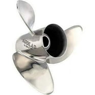 Solas 9553-145-15 Rubex HR4 Stainless Steel 4-Blade Boat Propeller - RH ...