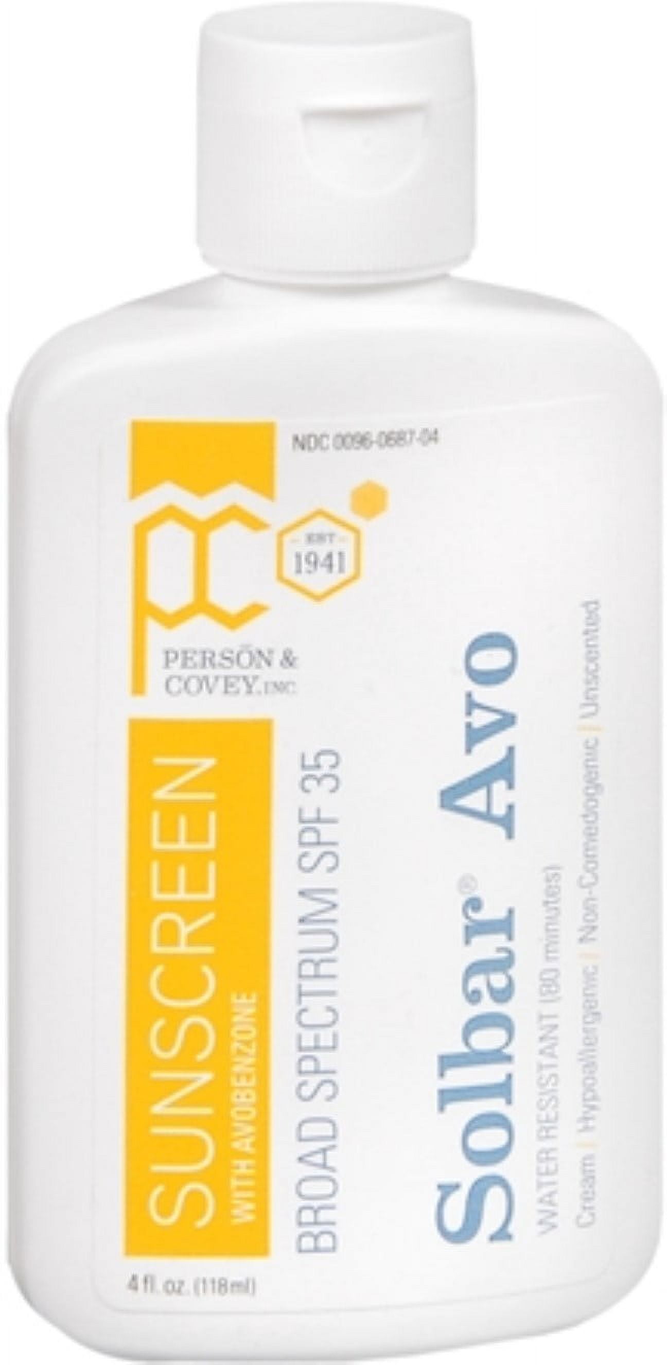 Solbar Avo Sunscreen Lotion SPF 35, 4 oz (Pack of 4) - Walmart.com