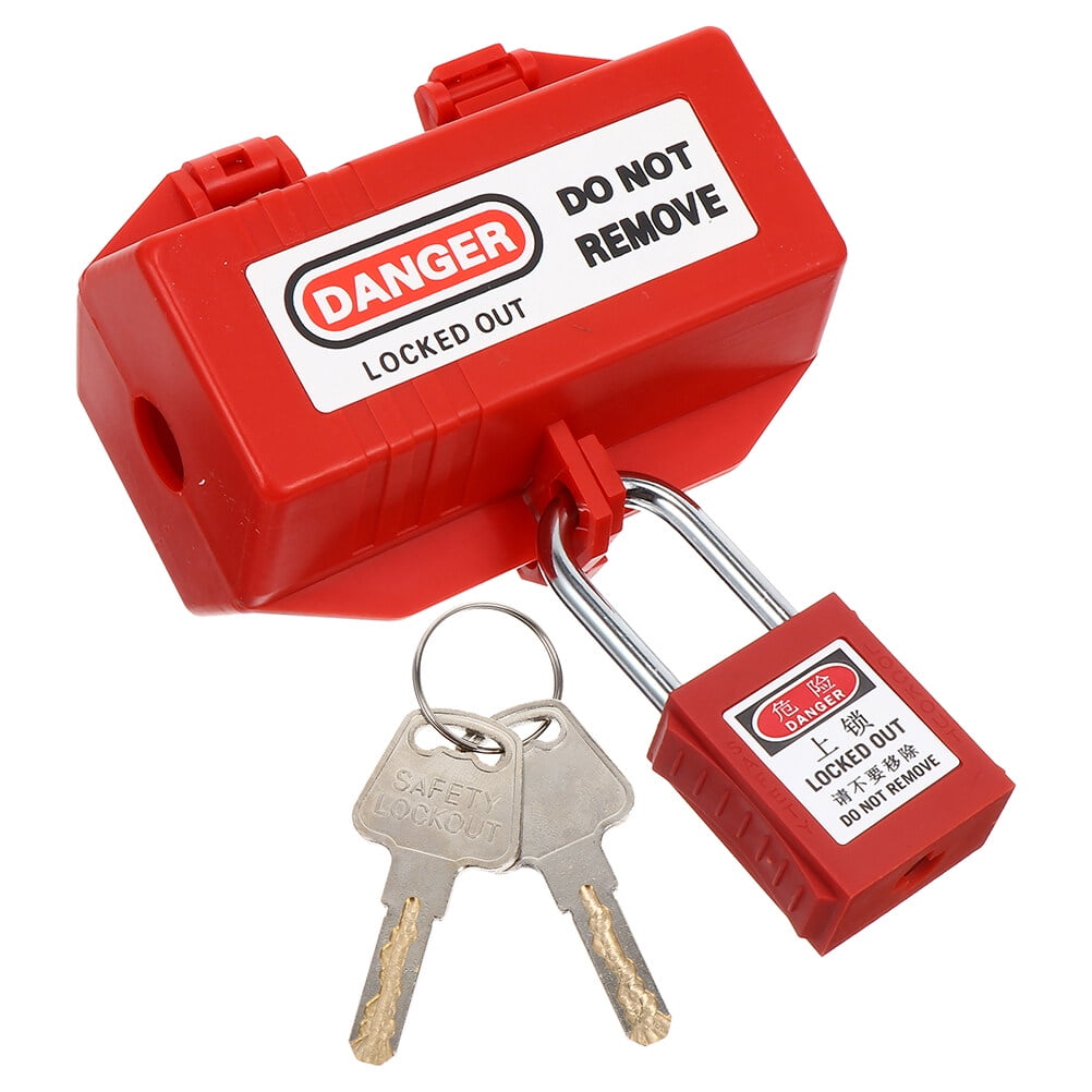 Sold 1 Set Plug Lock Box Household Appliances Power Lock Power-off lock ...