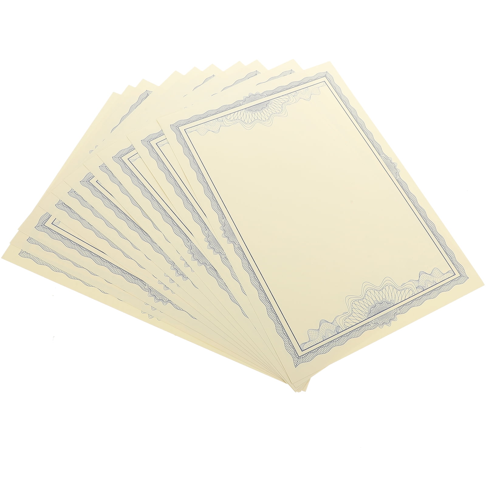 Sold 10 Sheets of School Certificate Paper Graduate Certificate Paper ...