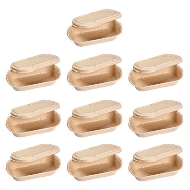 Spec101 Kraft Mini Pizza Boxes, 5 Inch, 10-Pack Bulk Packaging Paper ...
