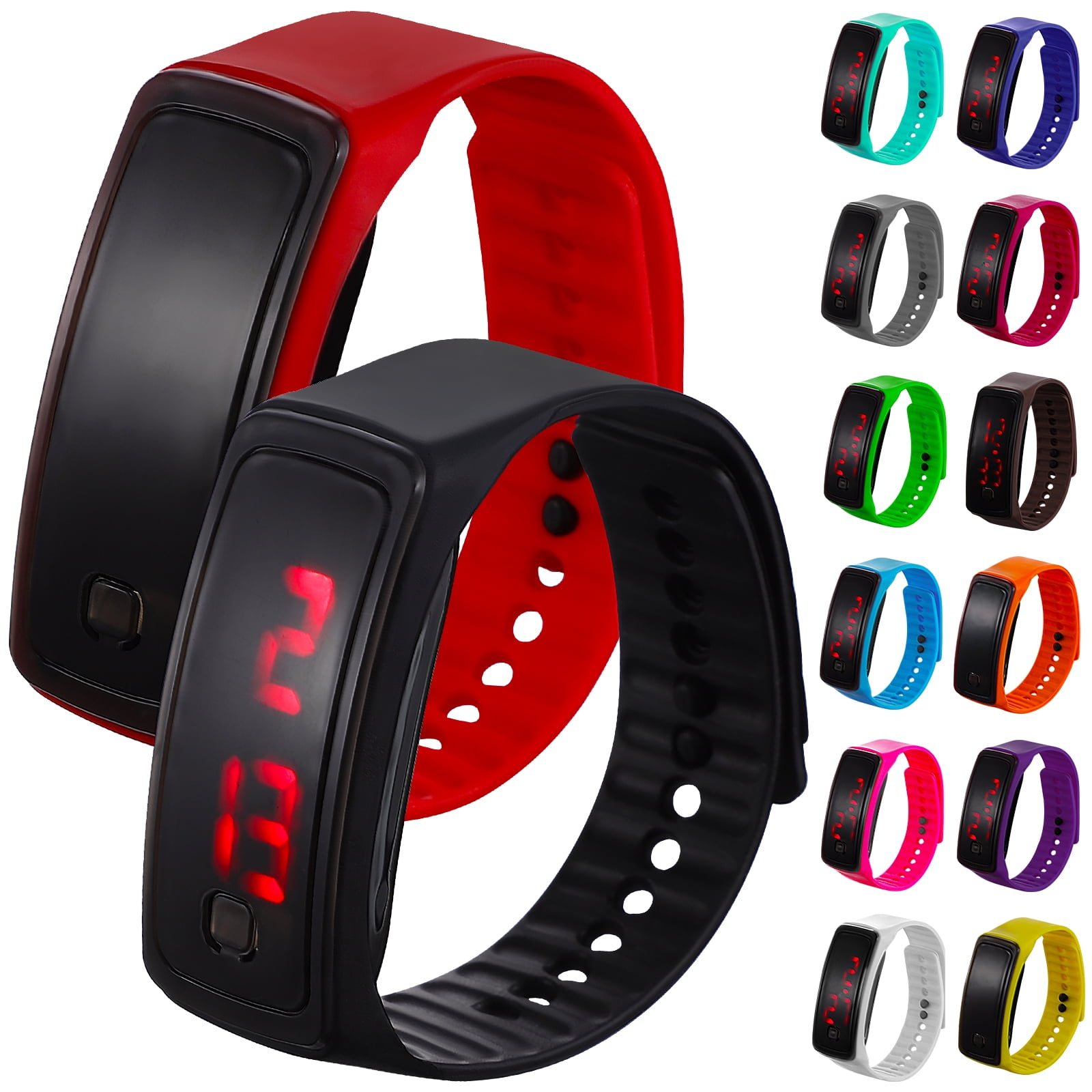 Sold 14 Pcs LED Watches Electronic Digital Watches Birthday Party ...