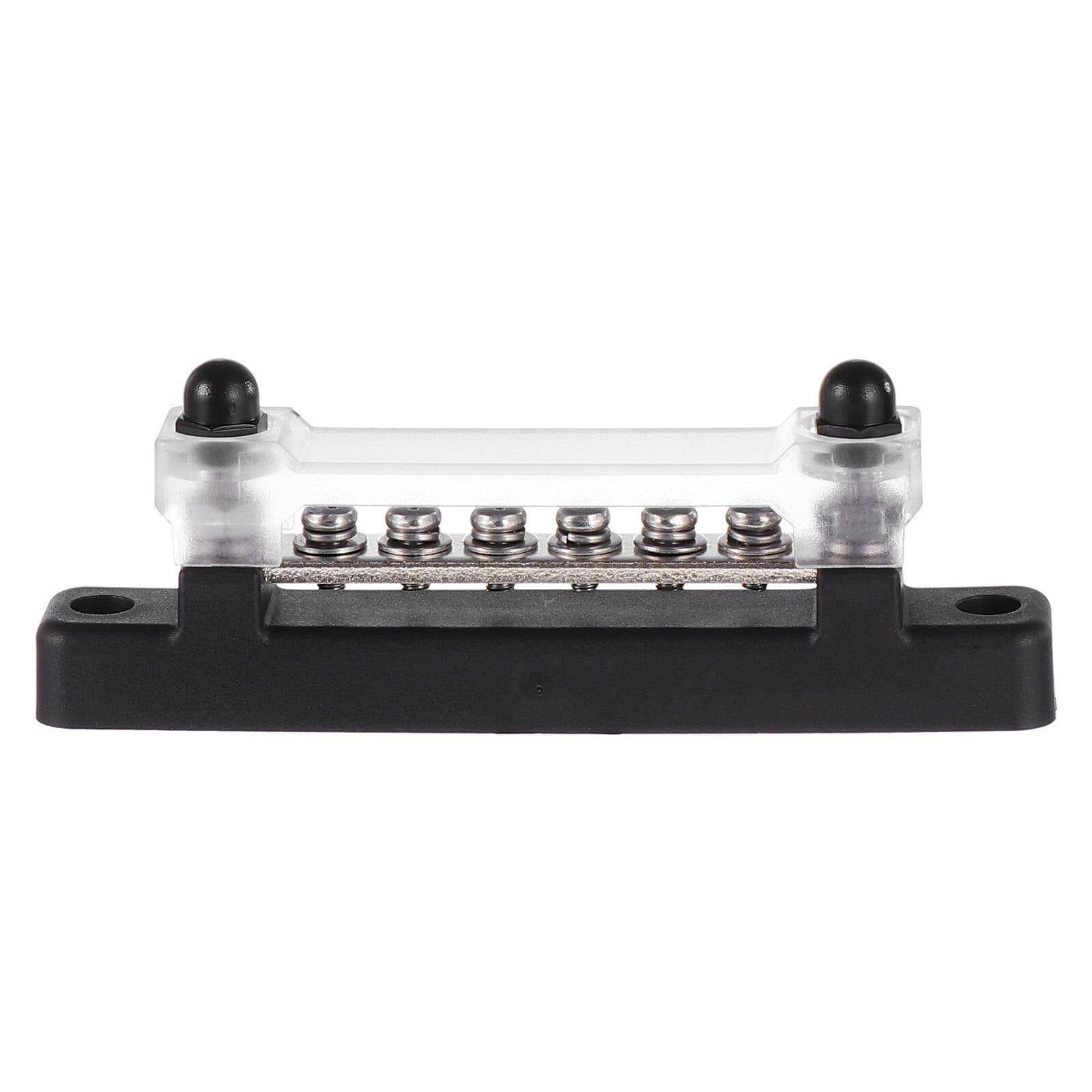 OUNONA Durable 6 Terminal Bus Bar with Transparent Cover for Car Rated ...