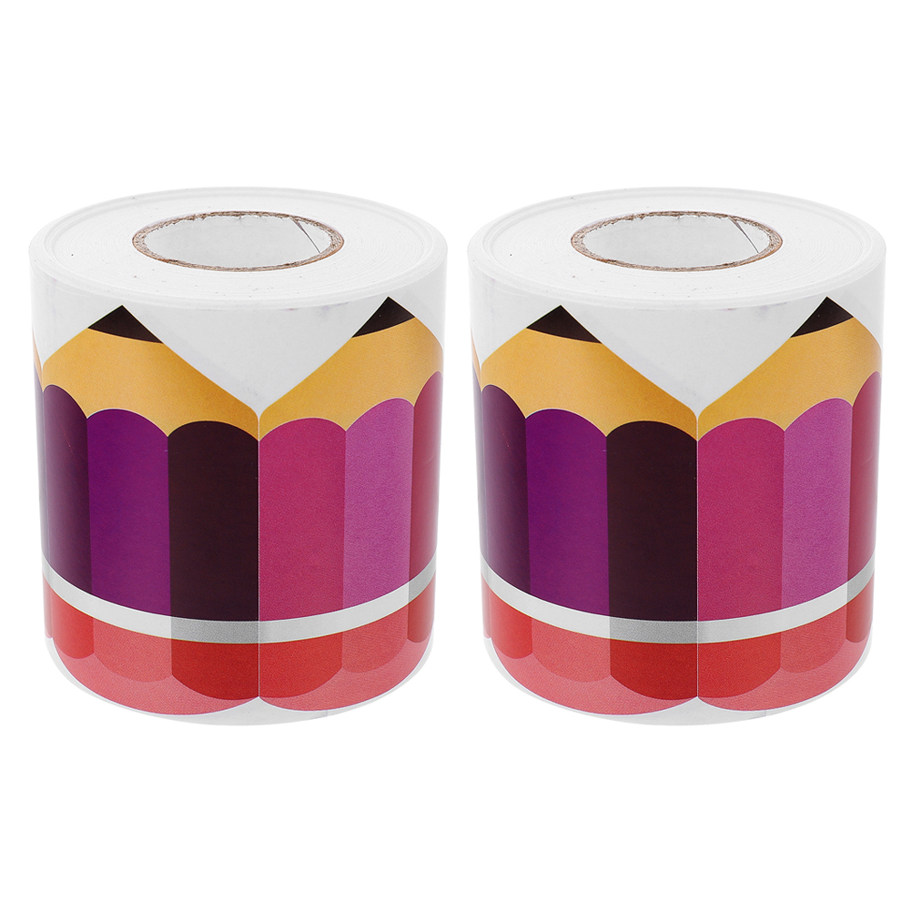 Sold 2 Rolls Bulletin Board Border Sticker Bulletin Border Stickers ...